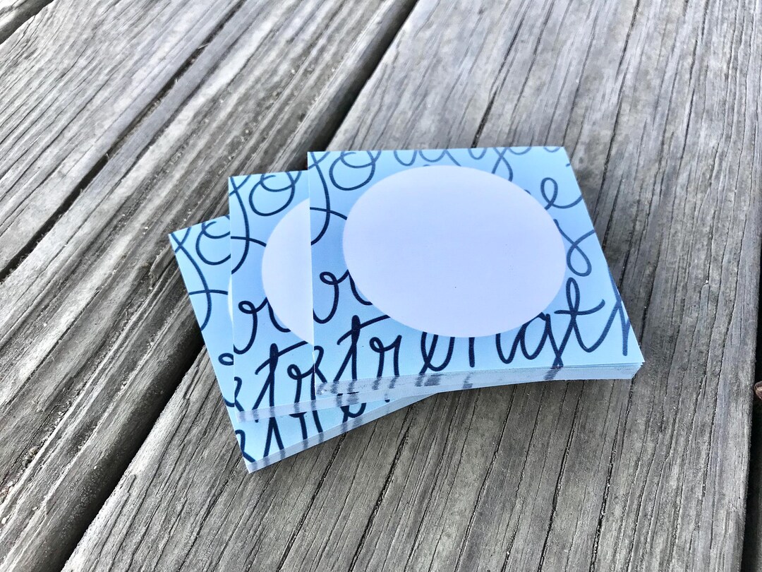 Script Bible Verse Sticky Notes: Christian Gift Set of 3 - Etsy