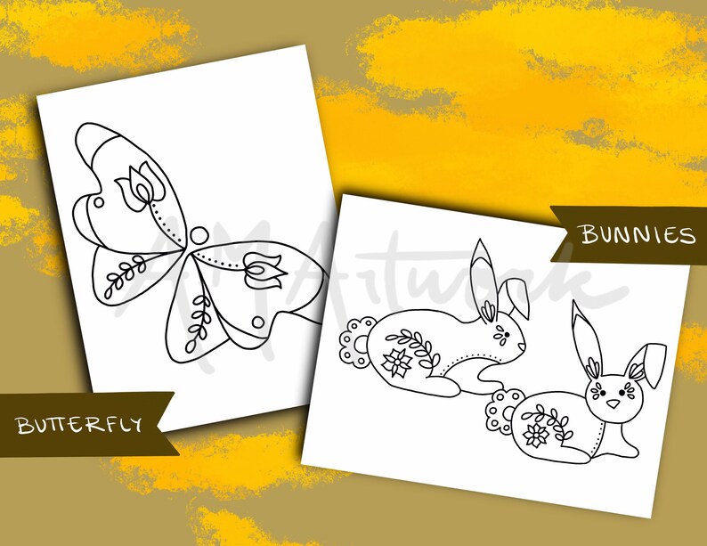 Prairie Animal Coloring Pages, Set of 10 - Etsy