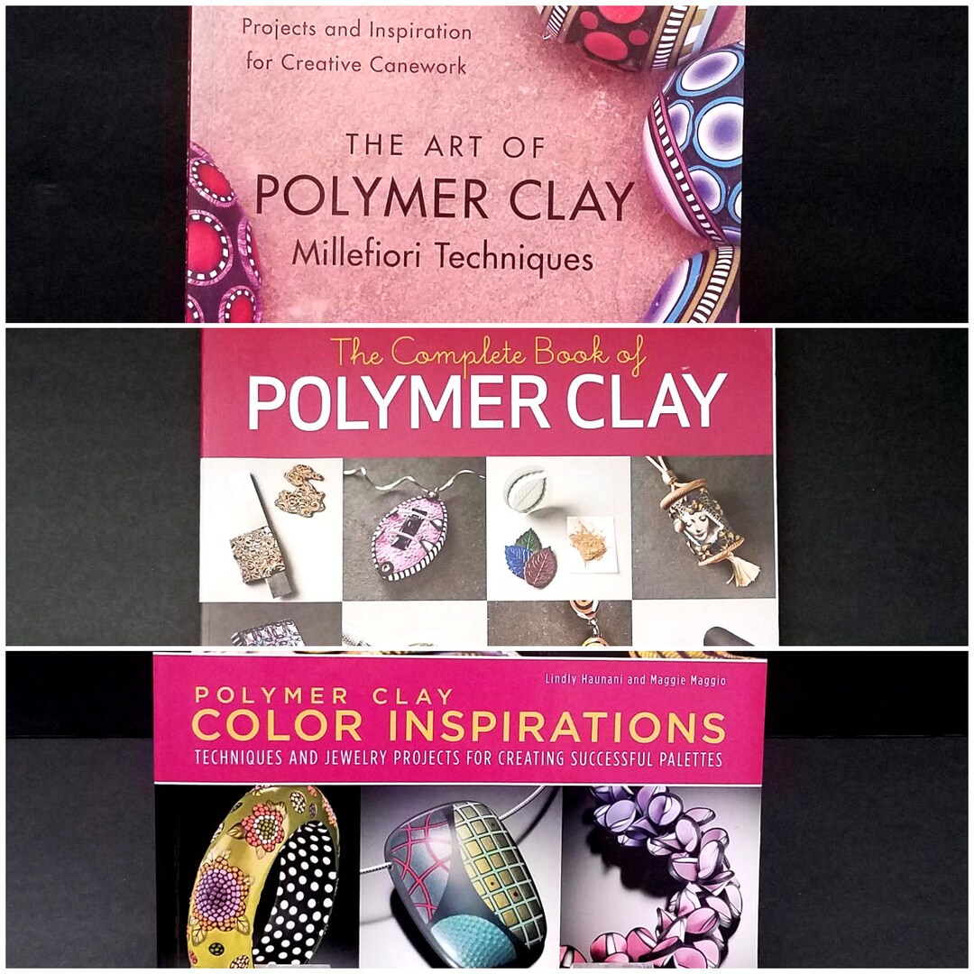 Polymer Clay Books Choice, Millefiori Techniques Donna Kato, Complete ...