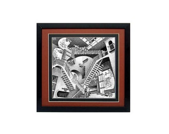 Escher Relativity Poster | Etsy