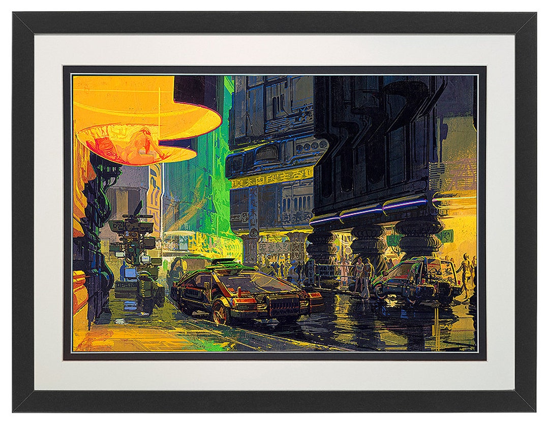 Blade Runner Poster Deckard's Car Framed - Etsy UK