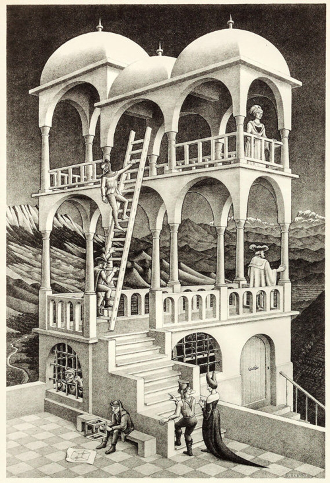 MC Escher Poster Print - Etsy