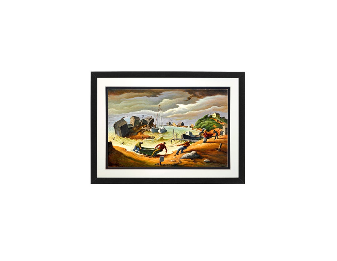 Thomas Hart Benton Hurricane - Etsy