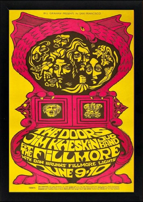 The Doors Poster Framed - Etsy