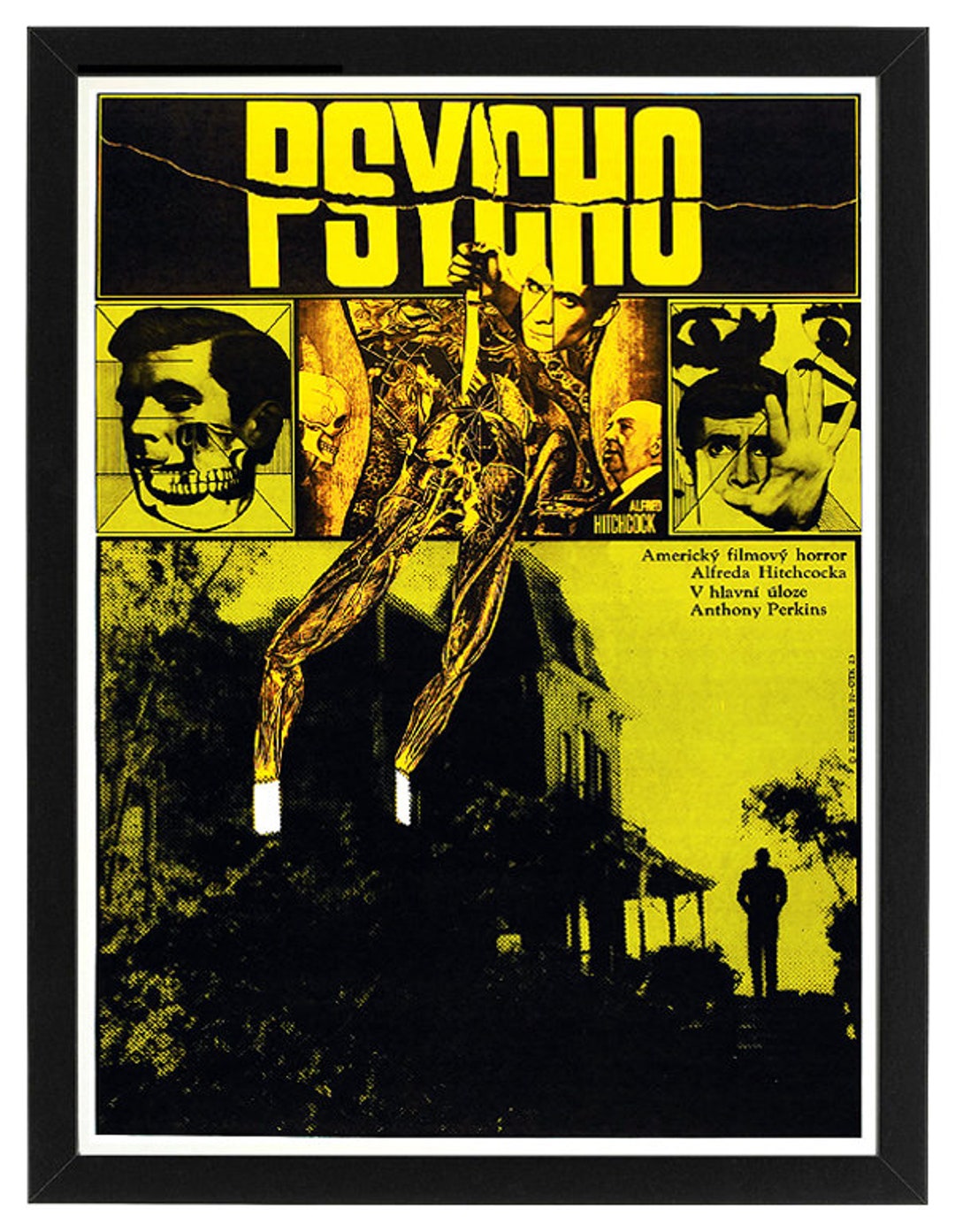 Psycho Movie Poster - Etsy