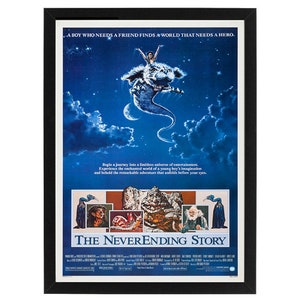 Never Ending Story Poster Framed - Etsy