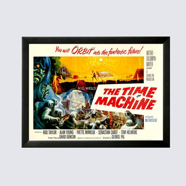 The Time Machine Poster - Etsy
