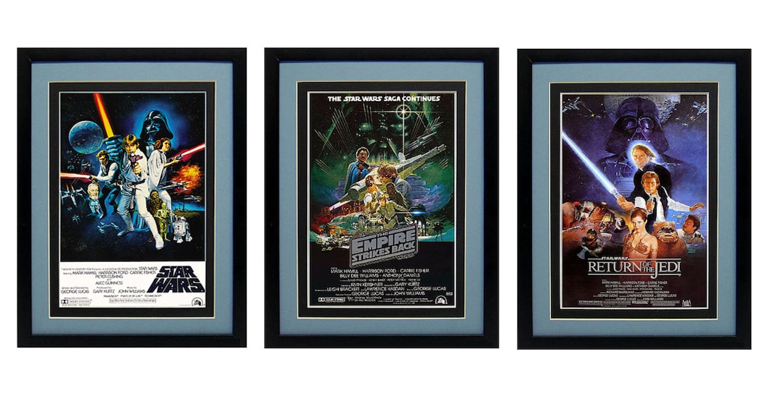 Star Wars Poster Set - Etsy