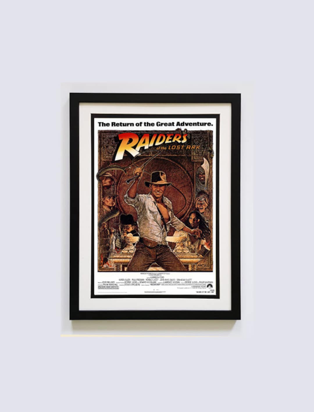 Indiana Jones Poster Framed Many Sizes Available - Etsy