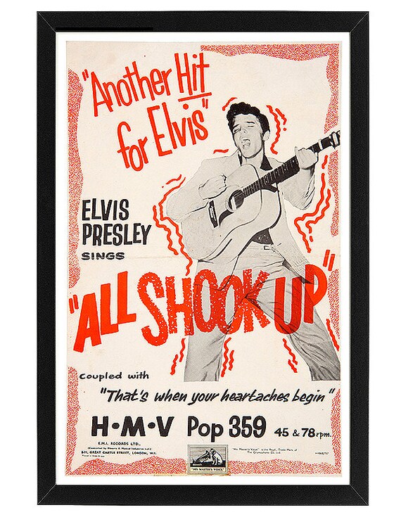 Elvis Presley Concert Posters Jonny Cash And Elvis Presley Concert