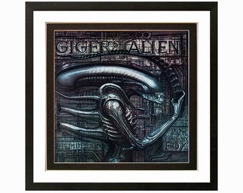 Alien Movie Poster Framed - Etsy