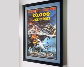 Twenty Thousand Leagues Under the Sea Poster Print - Etsy