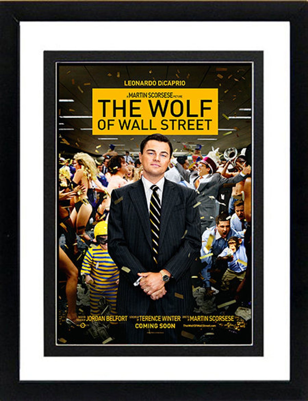 Wolf Of Wall Street Poster