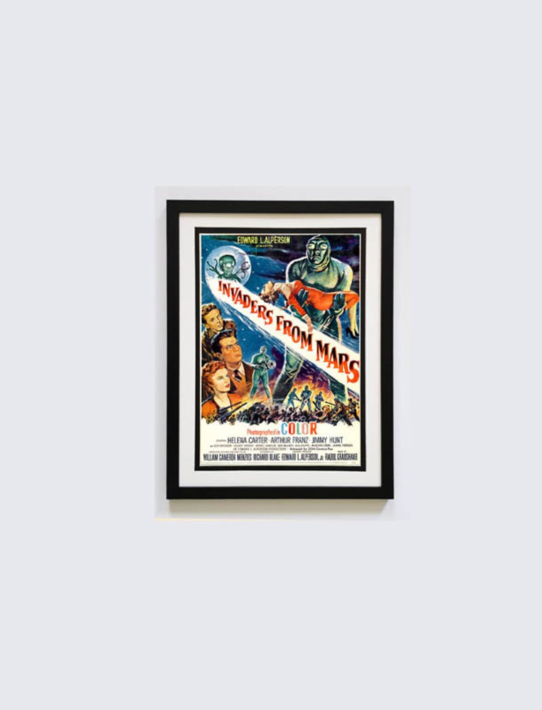 Invaders From Mars Poster - Etsy