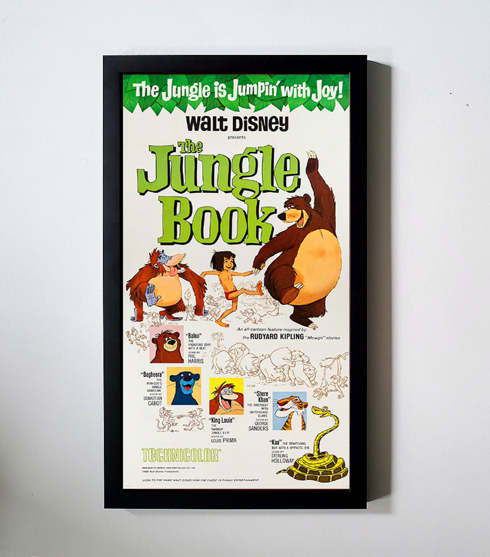 The Jungle Book Poster - Etsy