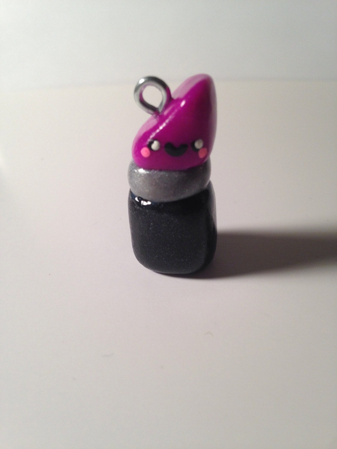 Polymer Clay Kawaii Lipstick Charm Clay Lipsticks Clay Pendant Makeup ...