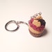 Cupcake Key Chain, Clay Cupcakes, Polymer Clay, Tiny Clay Food, Clay ...