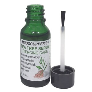 TEA TREE SERUM Piercing Aftercare Treatment for New & - Etsy