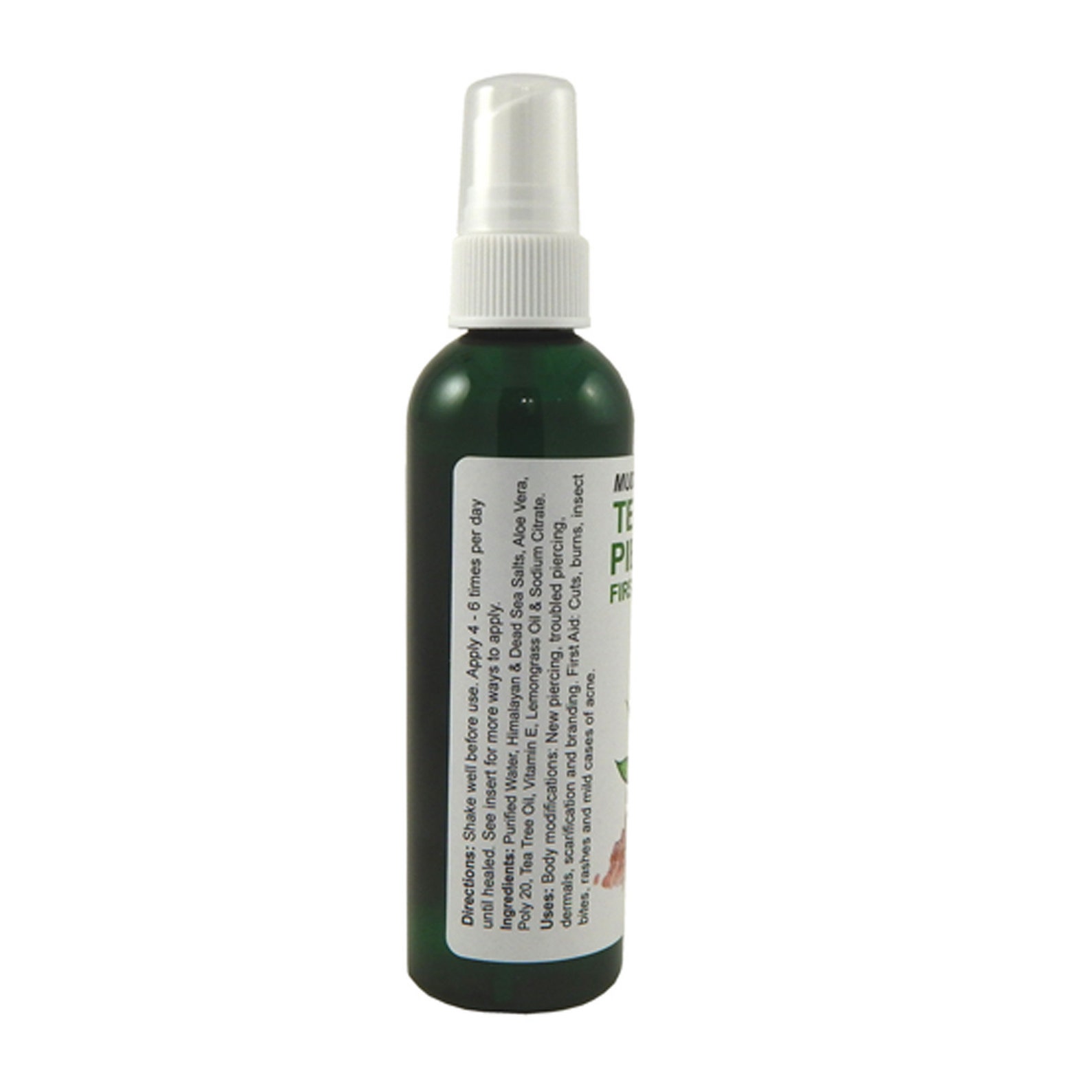 Mudscupper's TEA TREE PIERCING Spray Piercing Aftercare - Etsy
