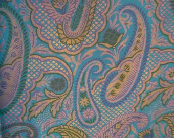 Retro printed fabric | Etsy