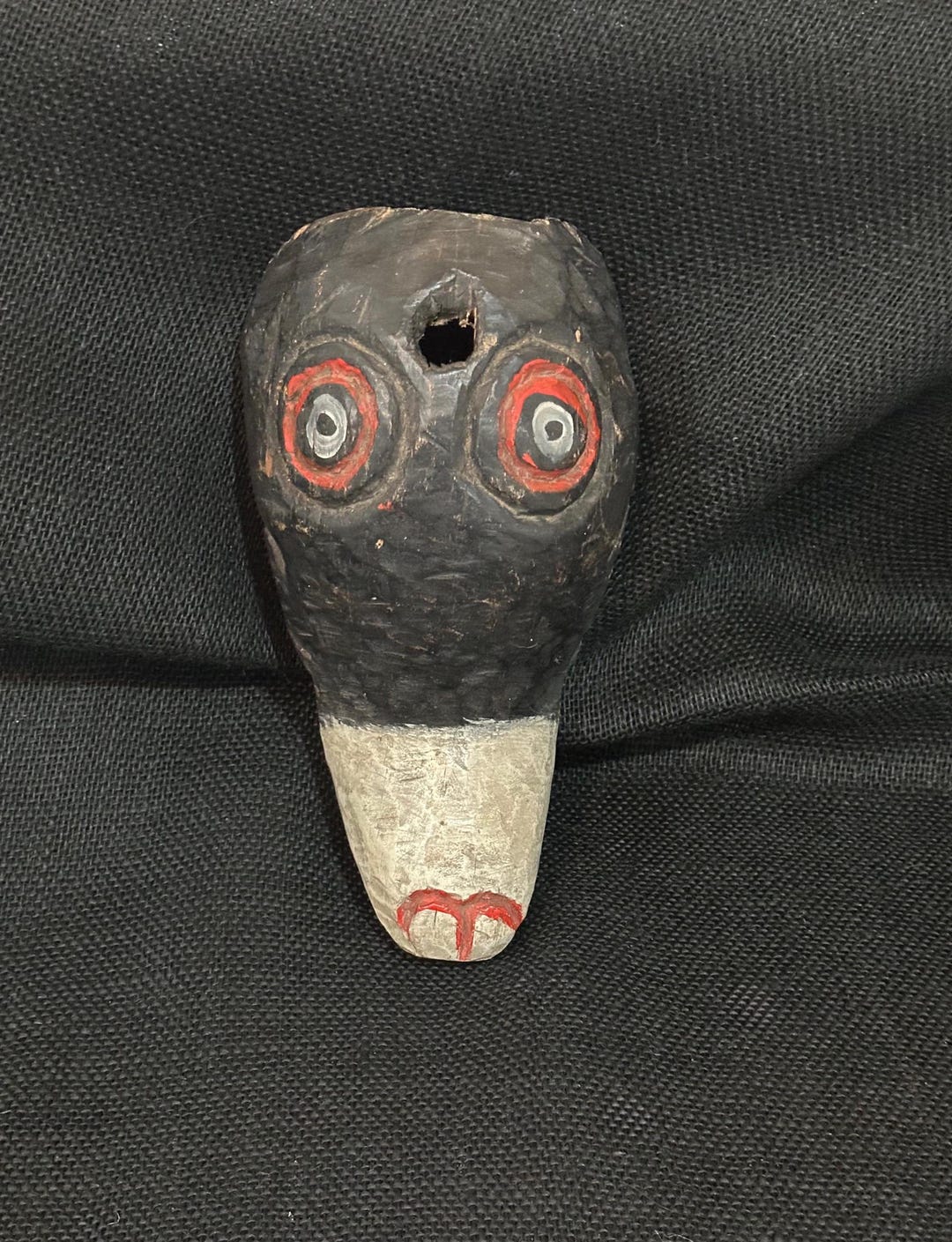 Antique Hand Carved Wood Monkey Mask, Tribal Art, Primitive, (10.5 ...