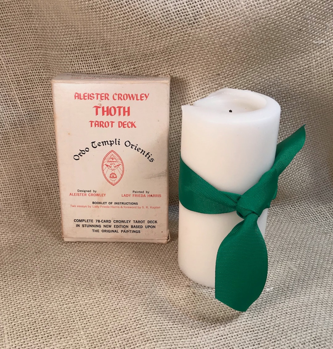 Aleister Crowley Thoth Tarot Cards Deck, Complete, 1983 Belgium ...