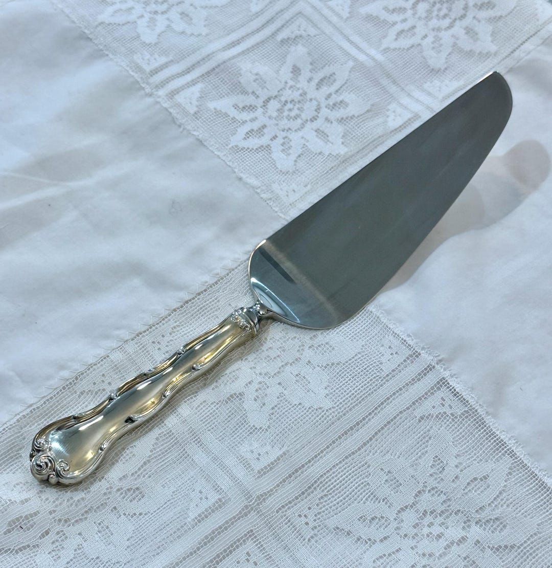 Gorham "rondo" Cake and Pie Server: Sterling Silver Handle, Never Used ...