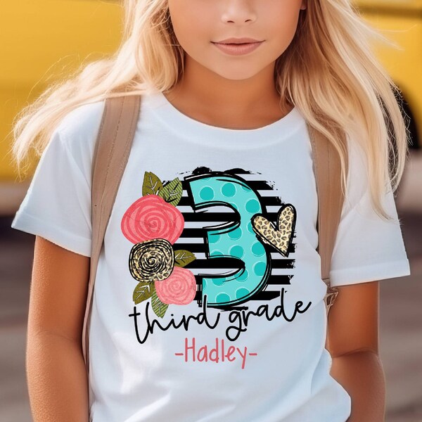 3rd Grade Shirt - Etsy