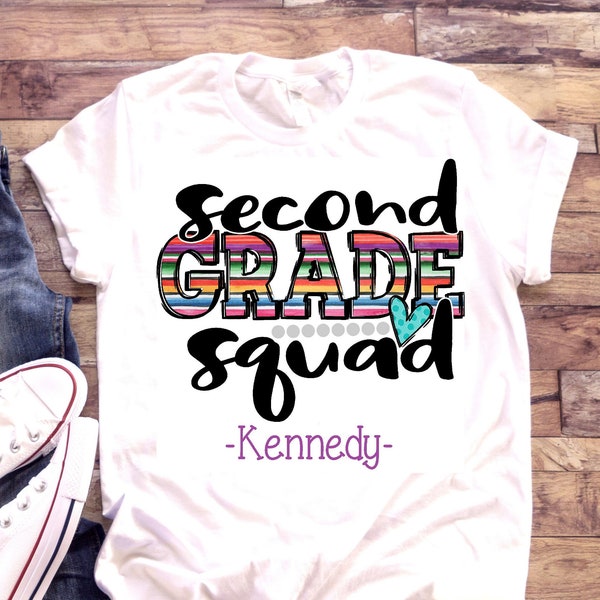 2nd Grade Shirt - Etsy