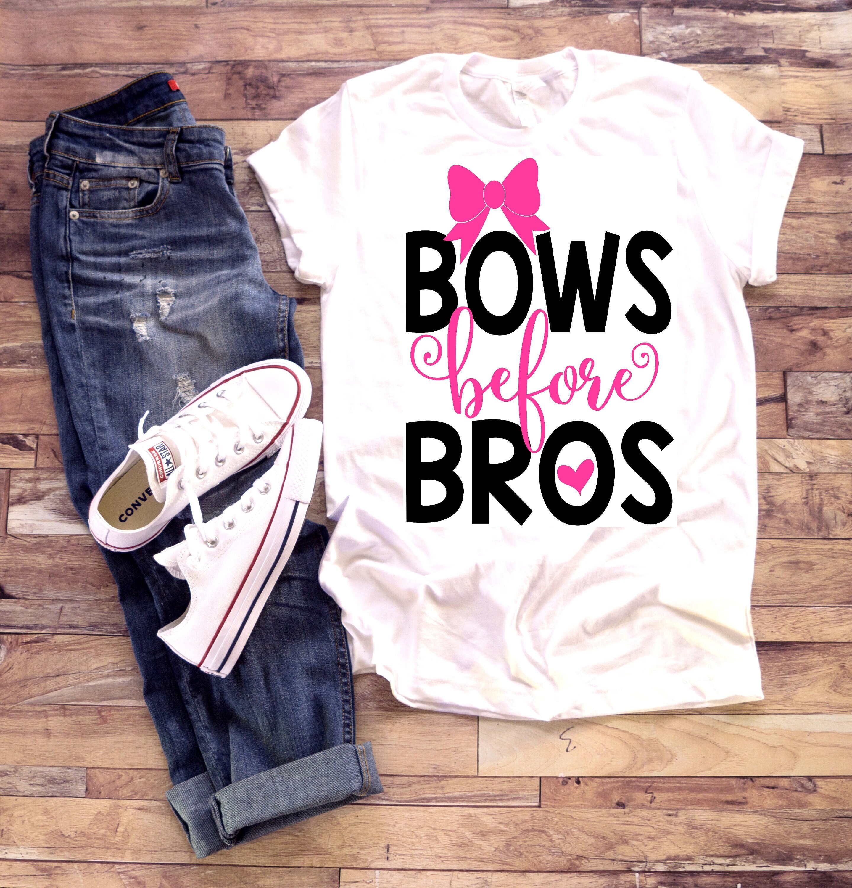Bows Before Bros T Shirt
