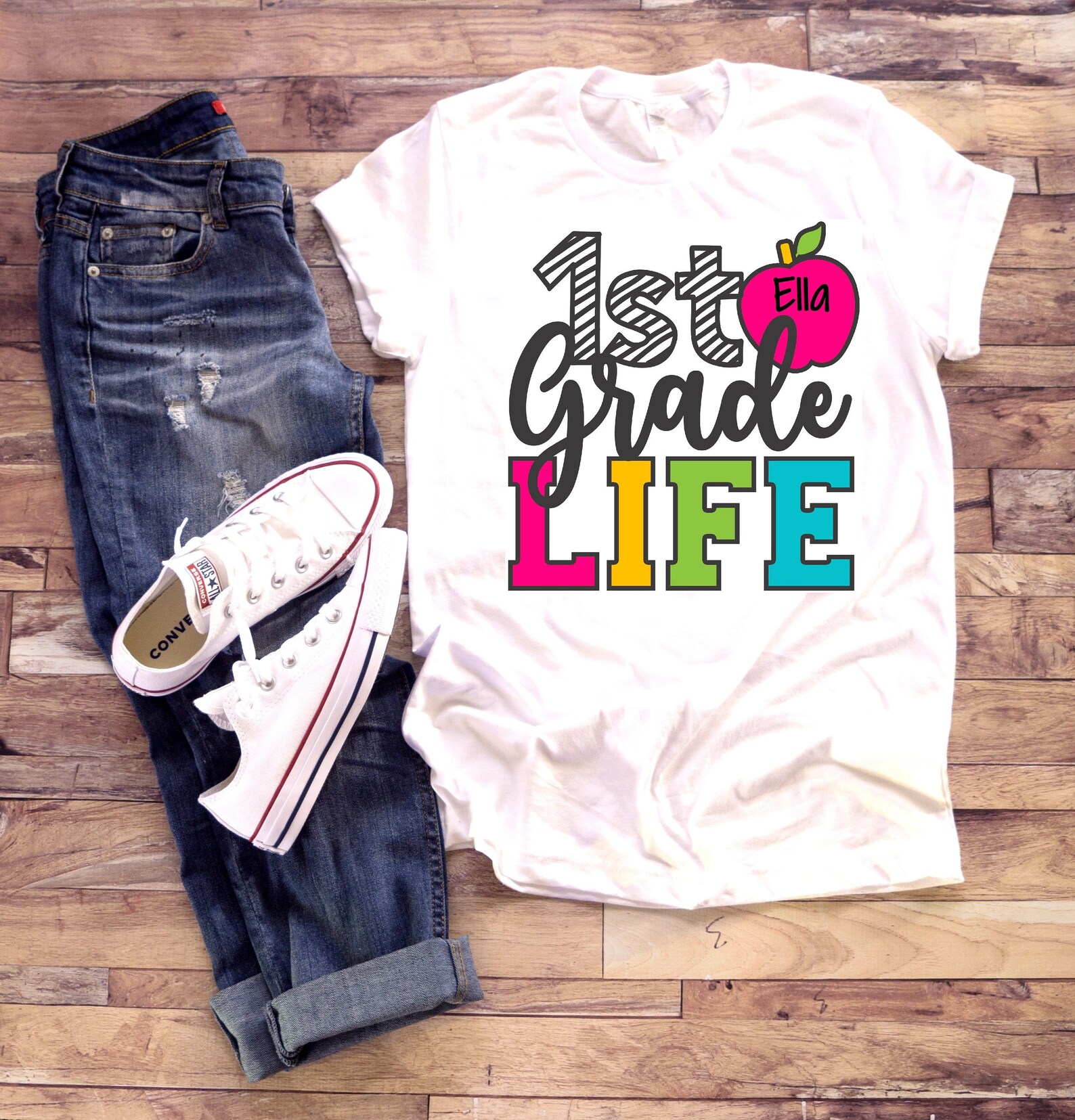 1st Grade Shirt School Shirt First Day of School First - Etsy