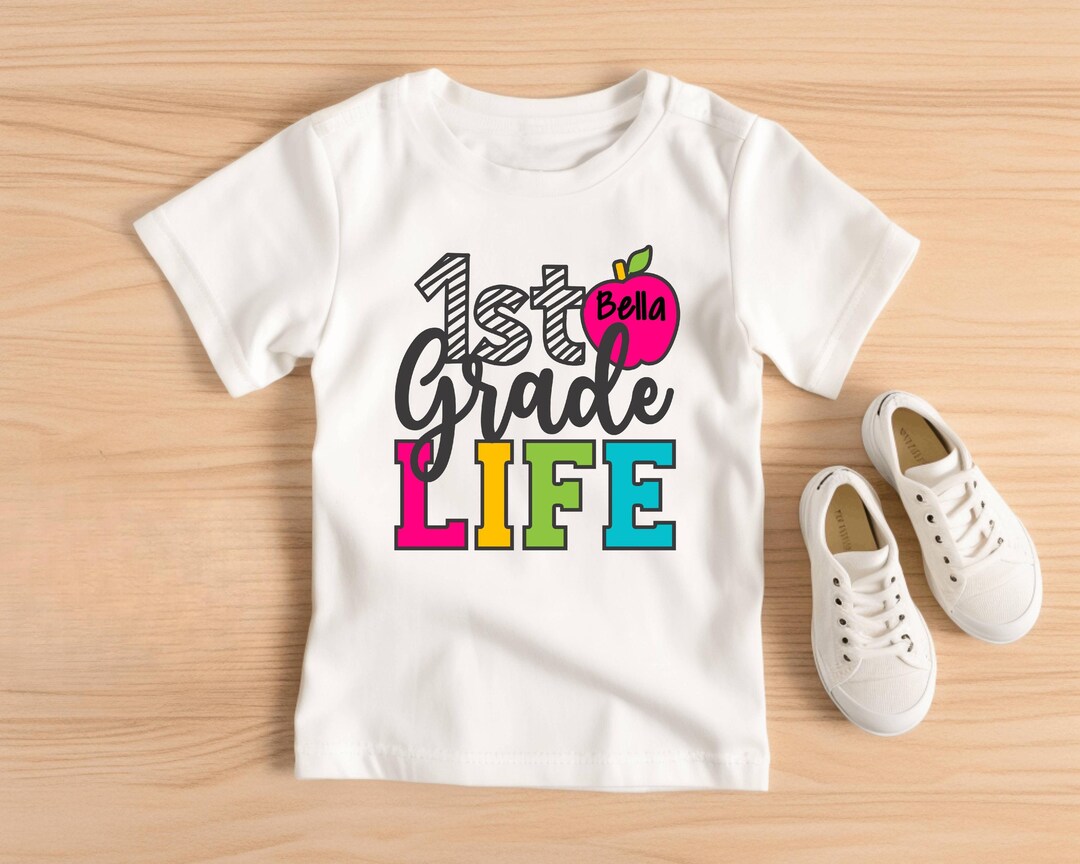 1st Grade Shirt | School Shirt | First Day of School | First Grade ...