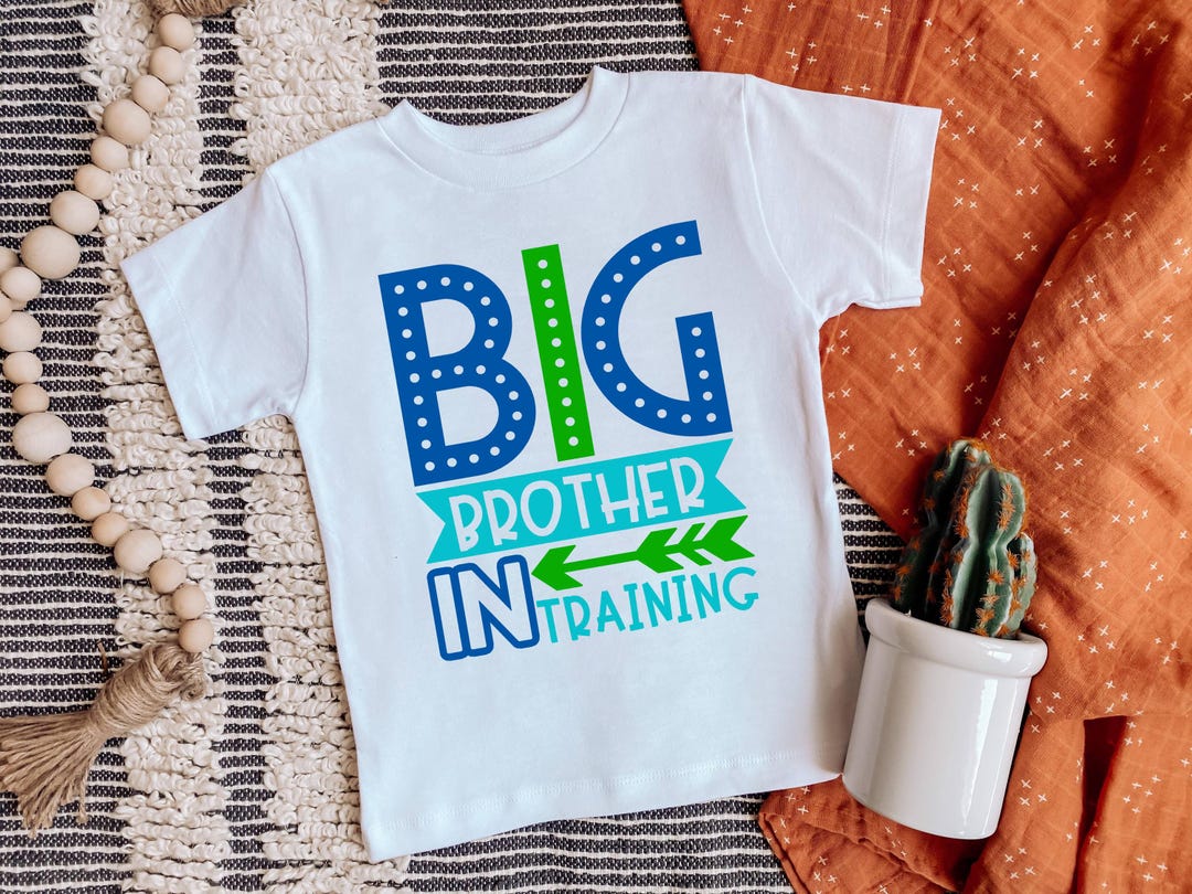 Big Brother in Training Shirt | Promoted to | T-shirt One Piece ...