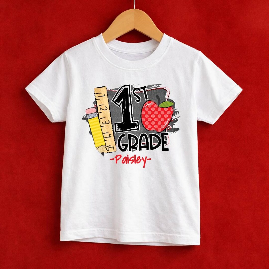 1st Grade Shirt | School Shirt | First Day of School | First Grade ...
