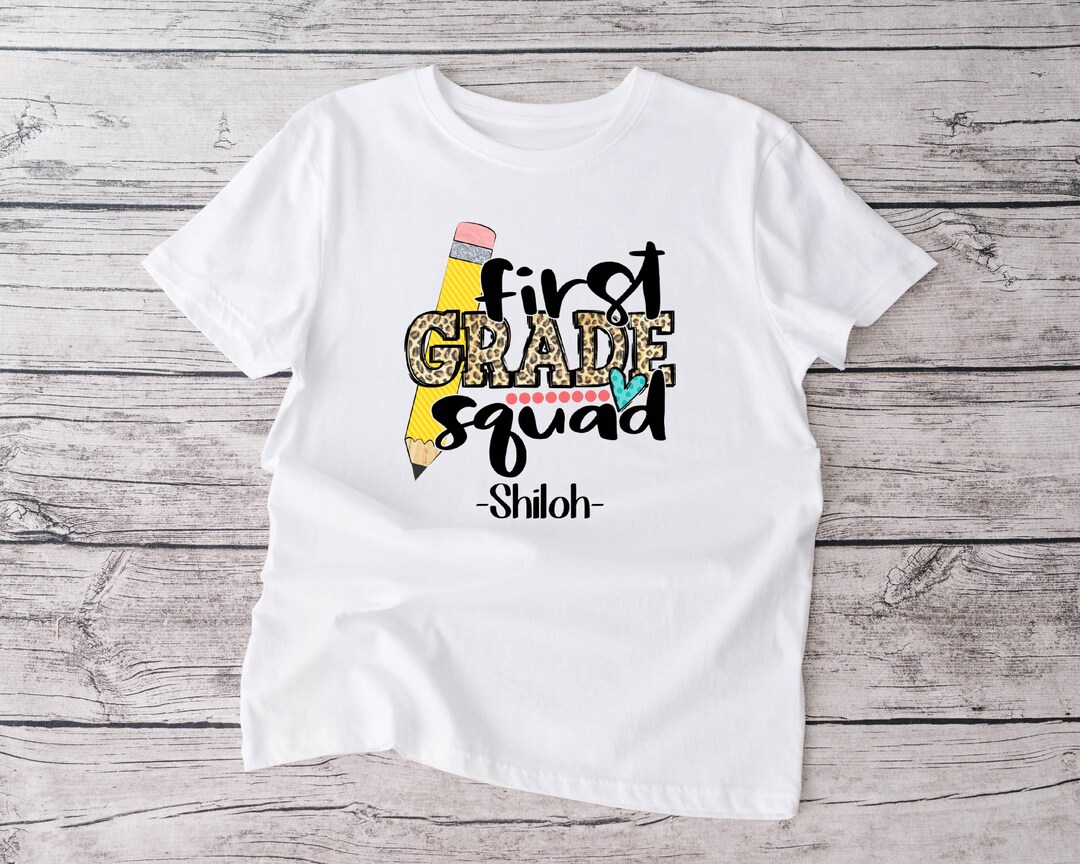 1st Grade Shirt | School Shirt | First Day of School | First Grade ...