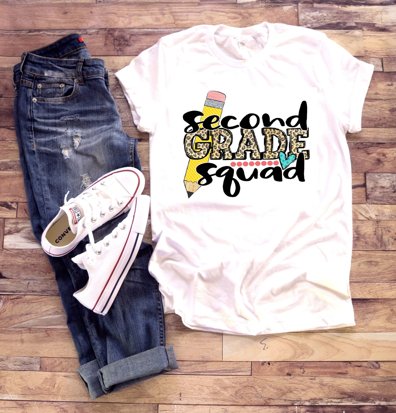 2nd Grade Shirt School Shirt First Day of School Second - Etsy