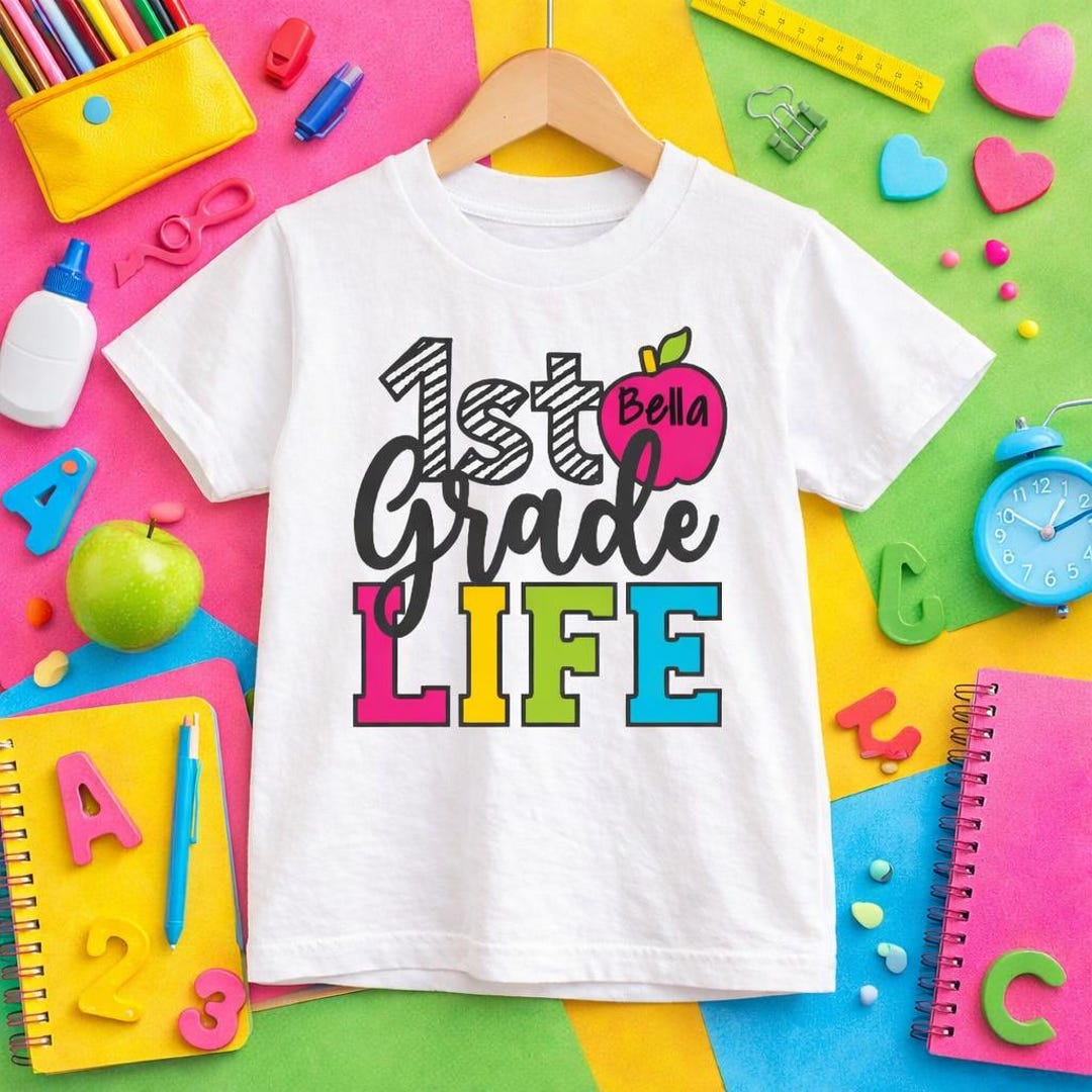 1st Grade Shirt | School Shirt | First Day of School | First Grade ...