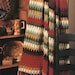 Vintage Crochet Pattern Painted Desert Afghan PDF Instant Digital ...