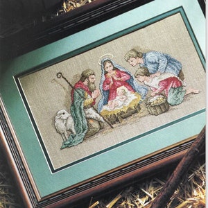 Vintage Cross Stitch Pattern the Newborn King PDF Instant Digital ...