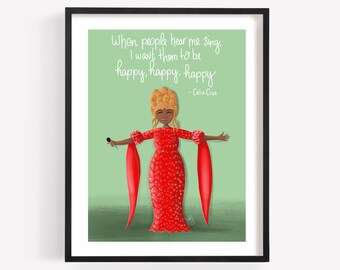 Celia Cruz | Etsy