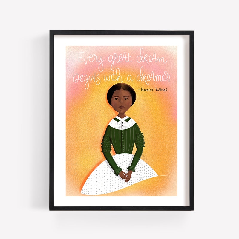 Harriet Tubman Poster - Etsy