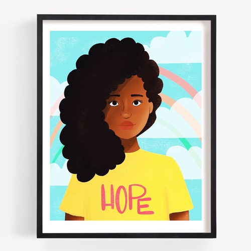 Hope Print/poster unframed - Etsy