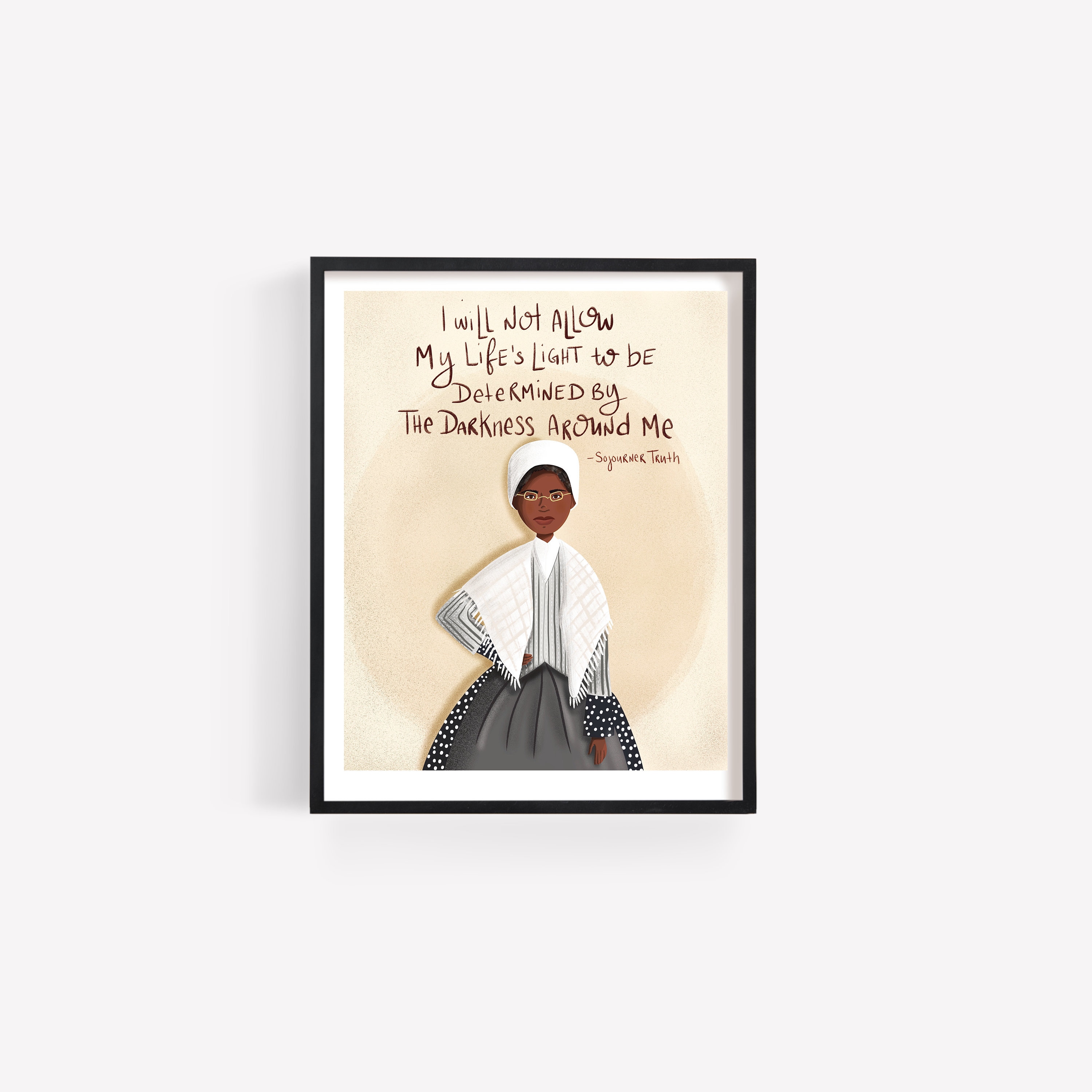 Sojourner Truth Women in History Print Unframed | Etsy