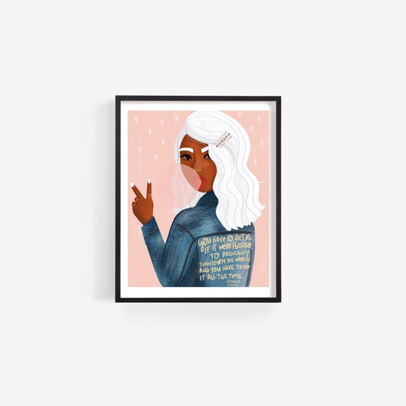 Be Radical Print/poster unframed | Etsy