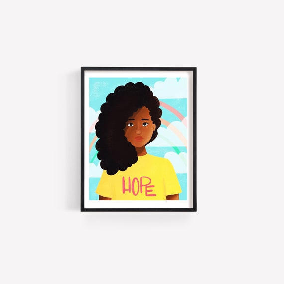 Hope Print/poster unframed - Etsy