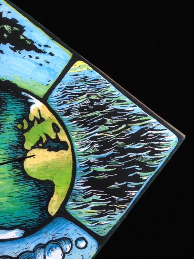 It's Elemental - Earth Clock - Etsy