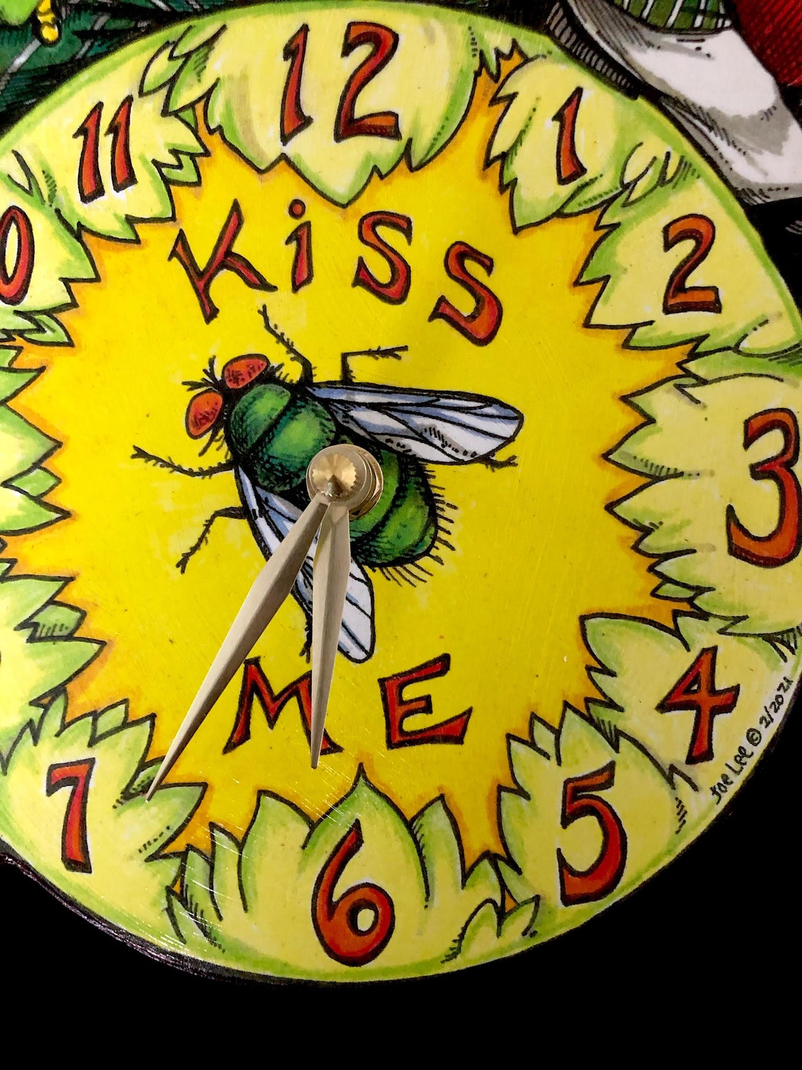In Every Prince There is a Frog Clock - Etsy