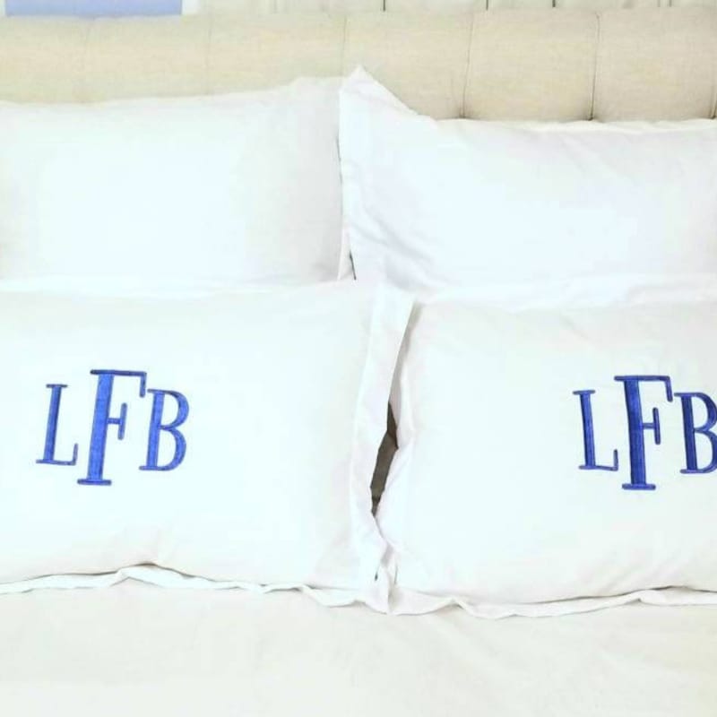 Monogram Pillow - Etsy