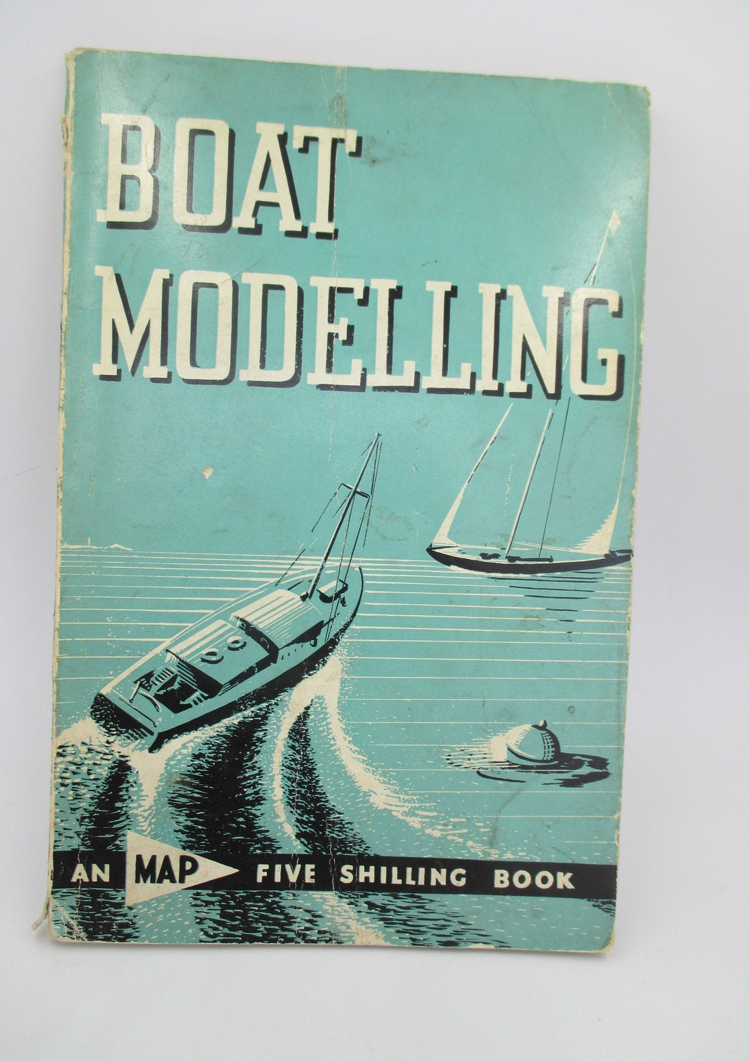 1958 Boat Modelling Book - Vic Smeed - British Model Boat Building Book ...