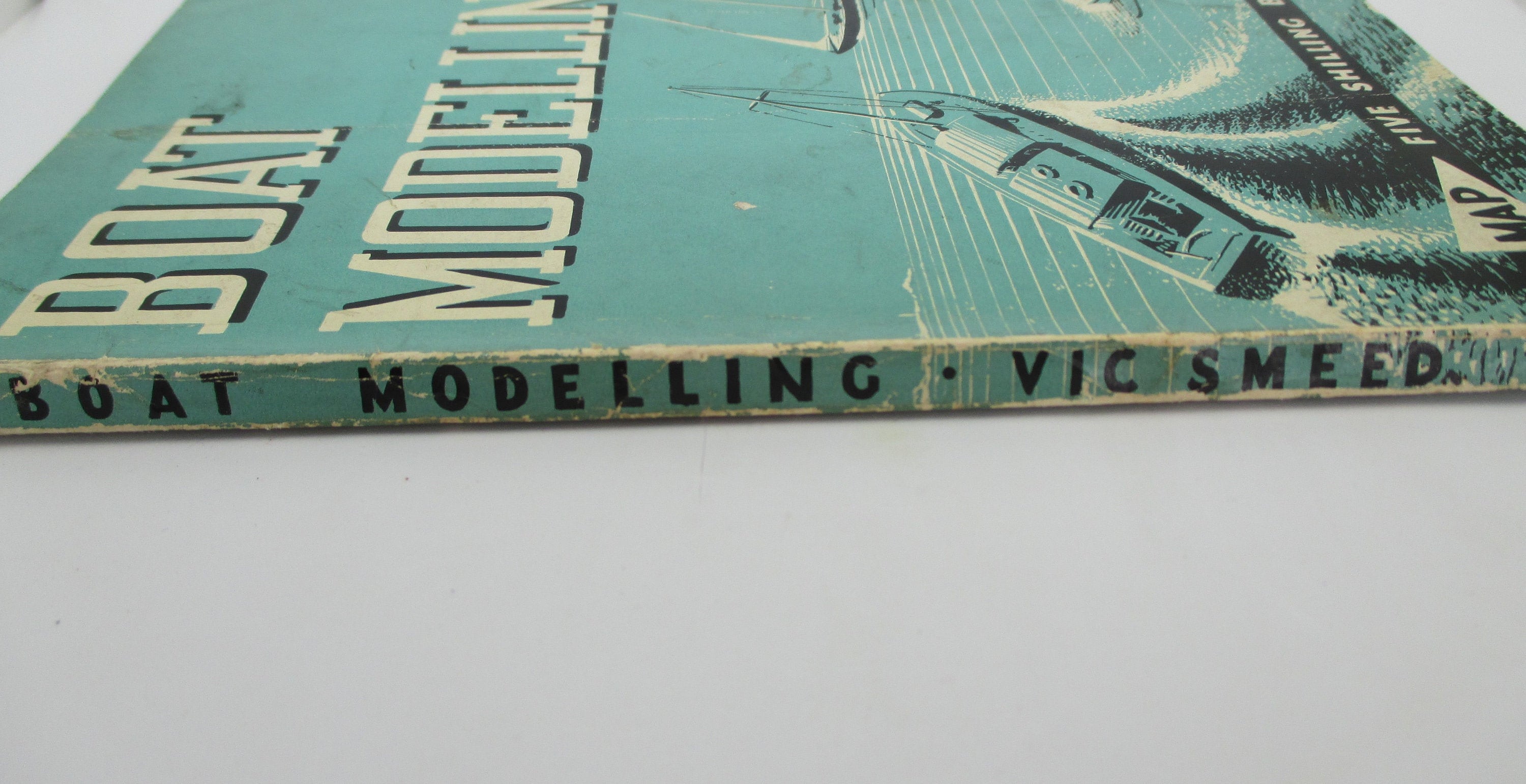 1958 Boat Modelling Book Vic Smeed British Model Boat Building Book ...